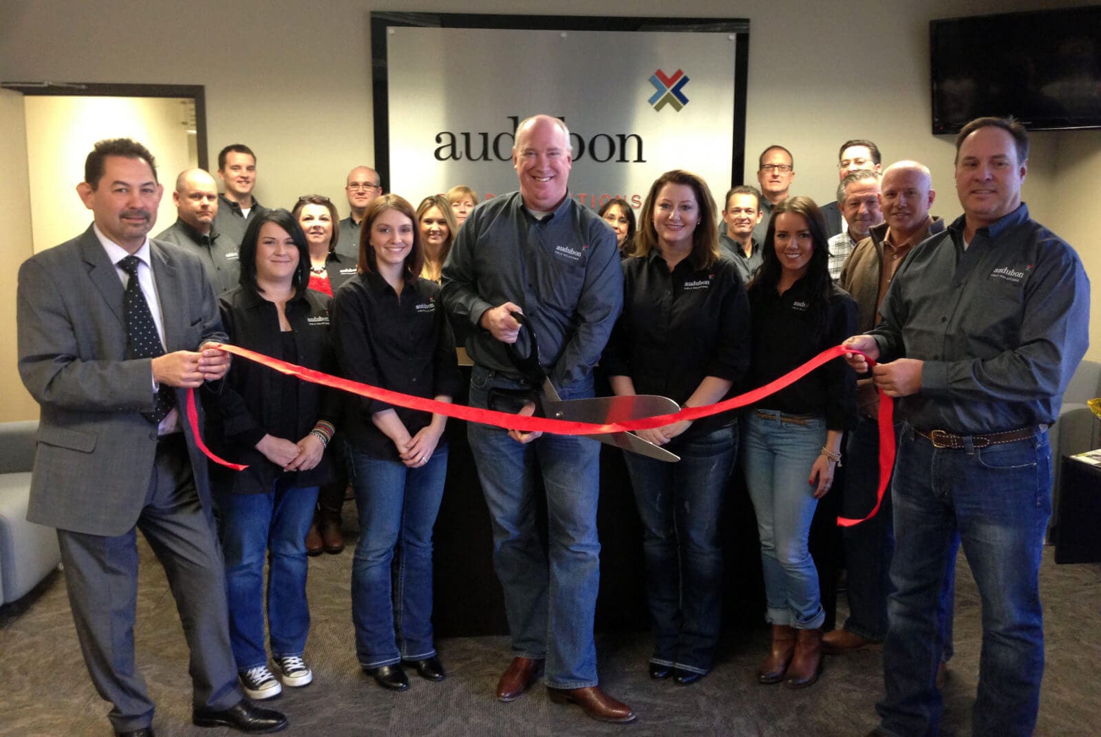 Chamber of Commerce Support At Tulsa Open House - Audubon Companies